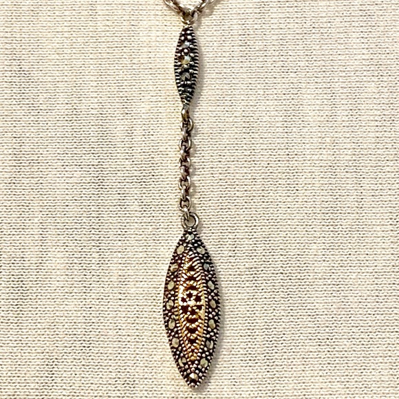 Judith Jack | Jewelry | New Judith Jack Marcasite Filigree Pendant ...